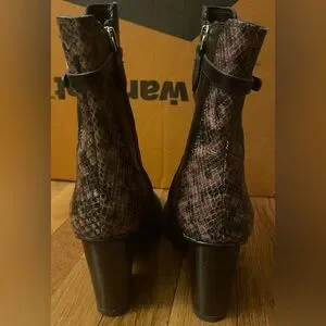 Tory Burch | Shoes | Tory Burch Renault Brown Leather Suede Snakeskin ...